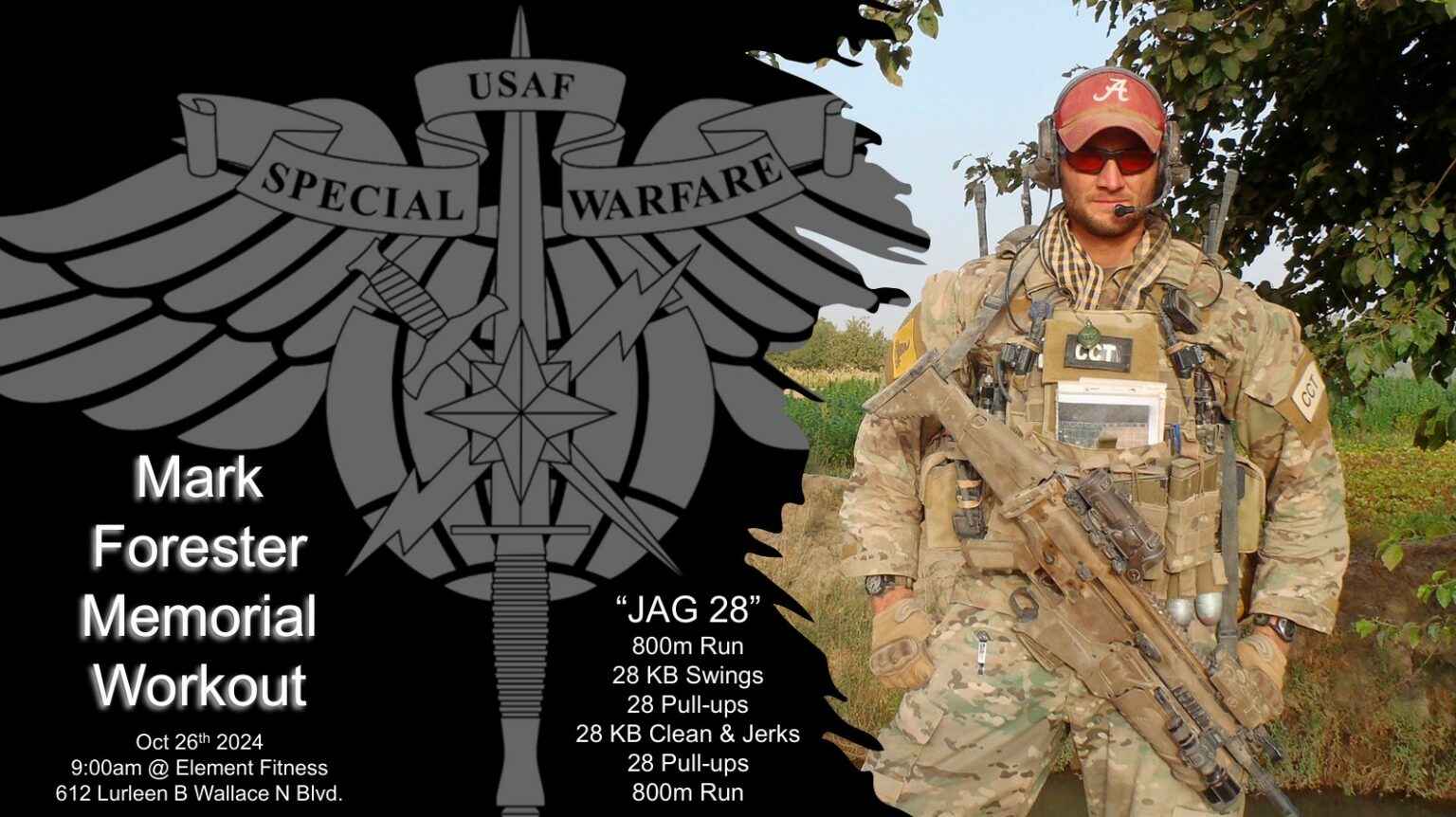 Senior Airman Mark Forester – The Mark Forester Foundation